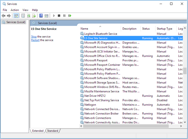 Site Service Installation